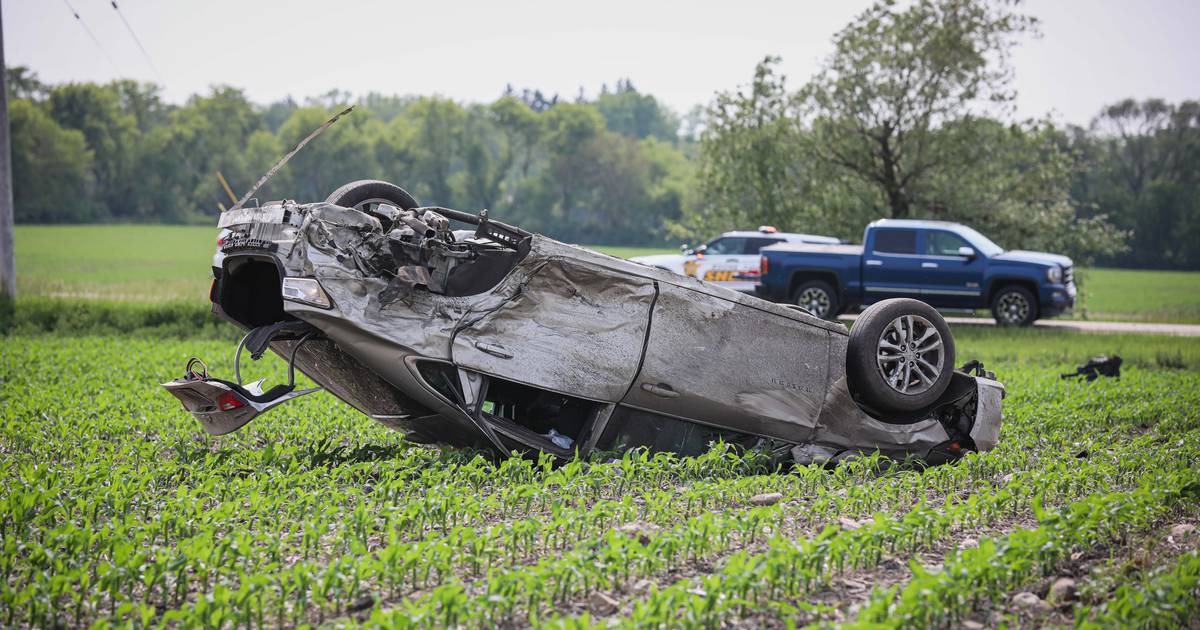Driver flown with serious injuries from crash near Marengo – Shaw Local