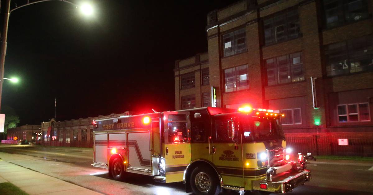 Westclox fire caused by unattended fire behind the building, Peru fire ...