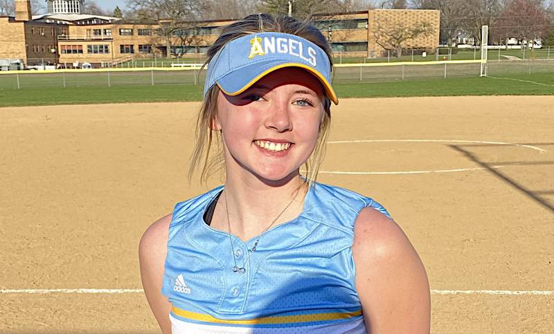 Softball: Sydney Walker uses arm, bat to lead Joliet Catholic past ...