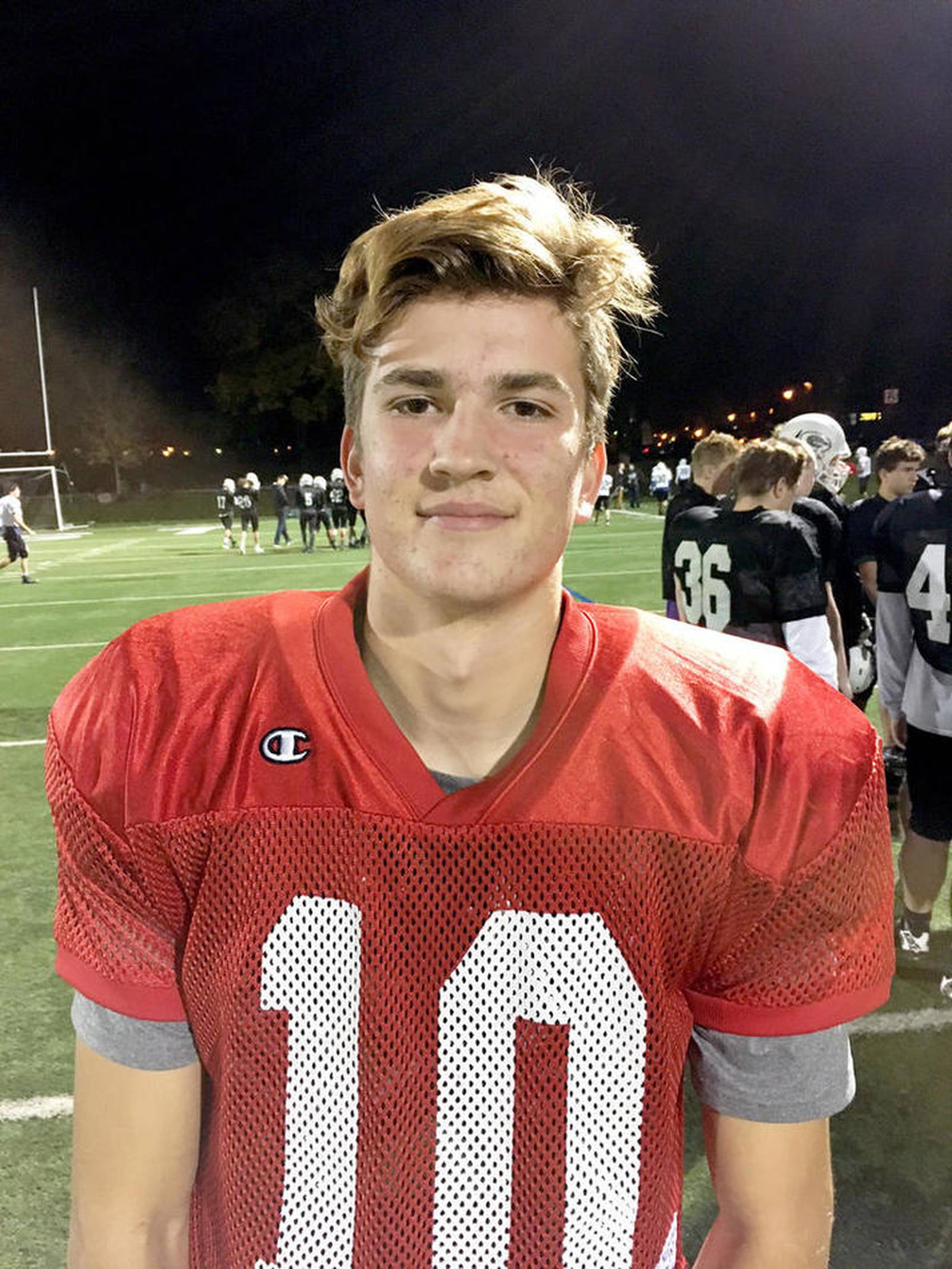 Glenbard West football player Cole Brady is the Athlete of the Week ...