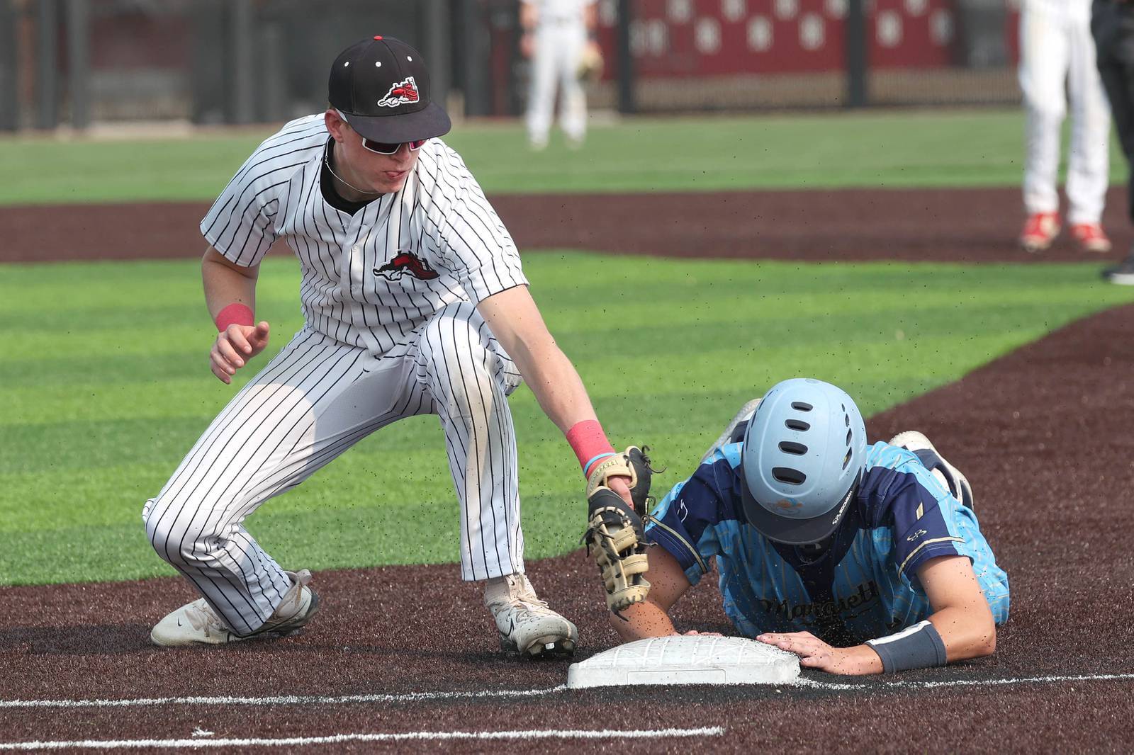 Photos: Marquette, Fulton baseball meet in Class 1A supersectional at ...