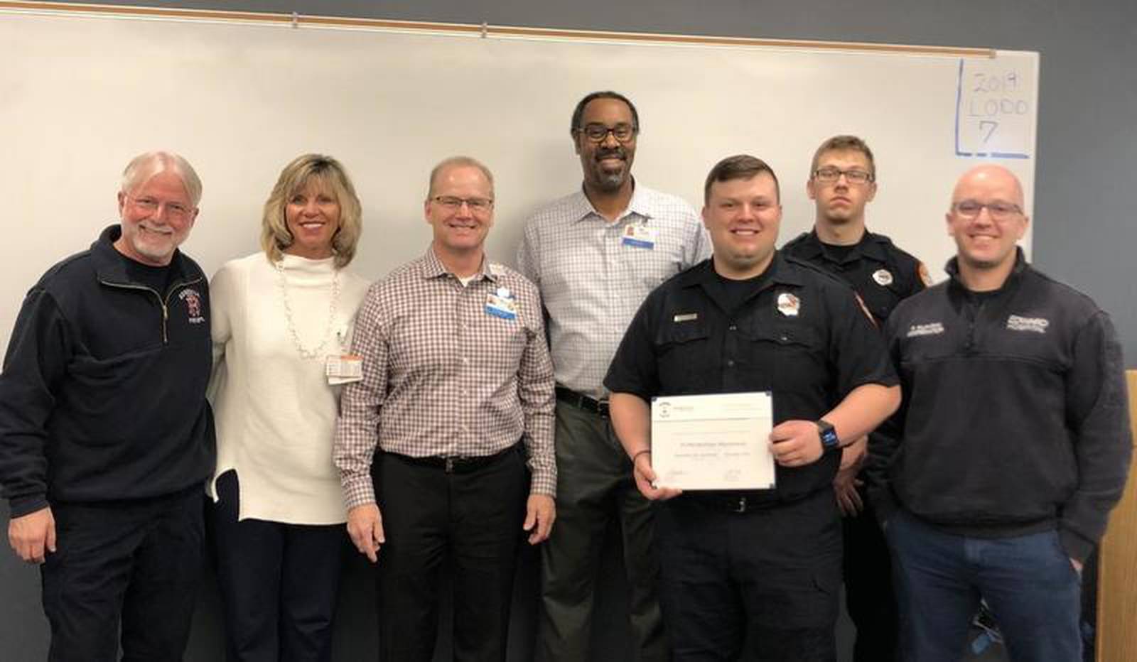 Romeoville Fire Dept. engine 23 and ambulance 23 receives award – Shaw ...