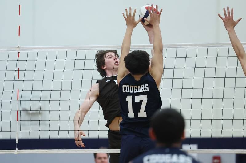 Photos: Joliet Catholic vs. Plainfield South Boys Volleyball – Shaw Local