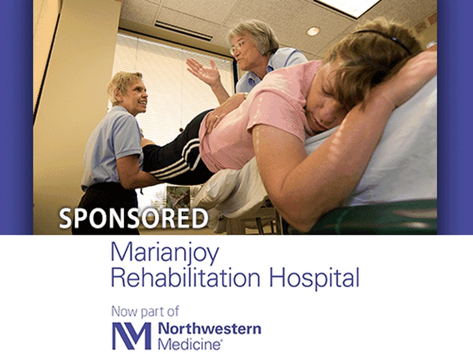 Marianjoy Rehabilitation Hospital offers treatment programs for chronic ...
