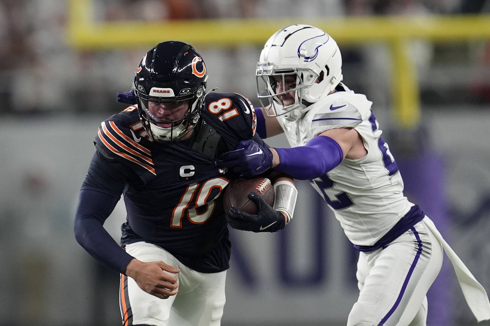 Chicago Bears lose eighth straight game in blowout to Minnesota Vikings ...