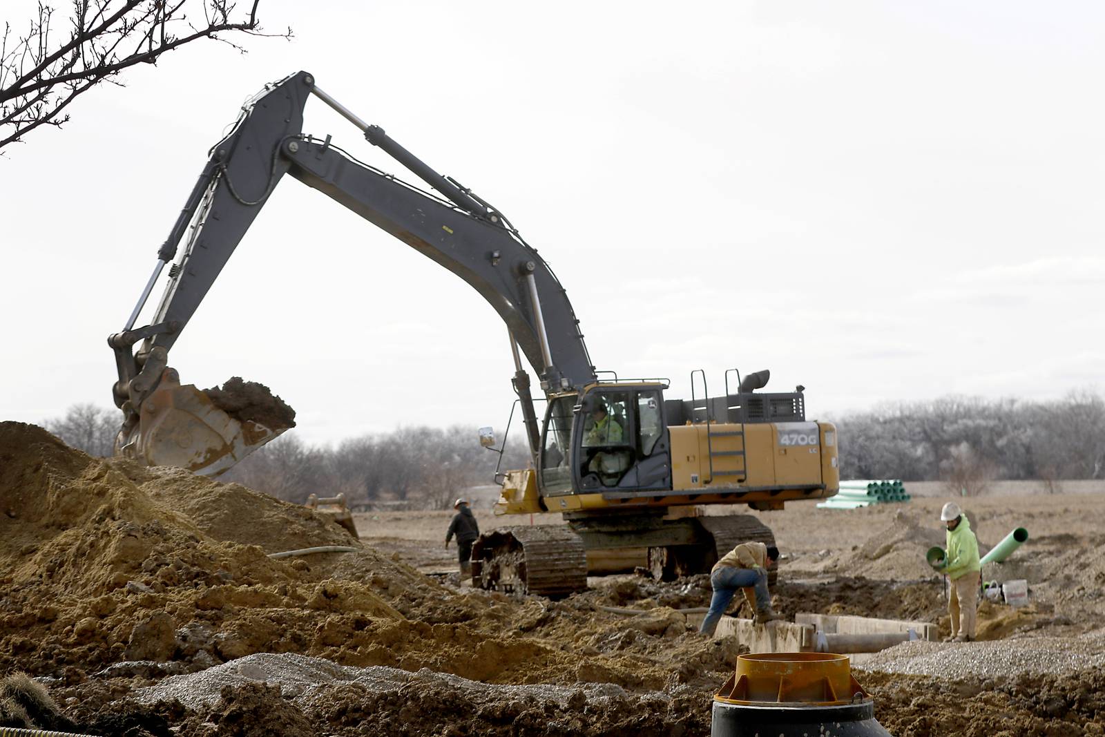 Photos: Construction continues at Stonewater subdivision in Wonder Lake ...