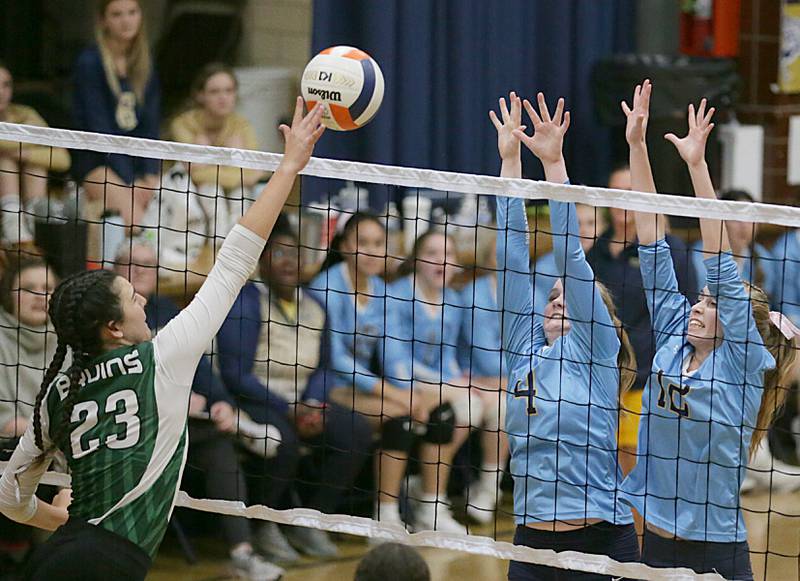 Photos: St. Bede vs Marquette volleyball – Shaw Local