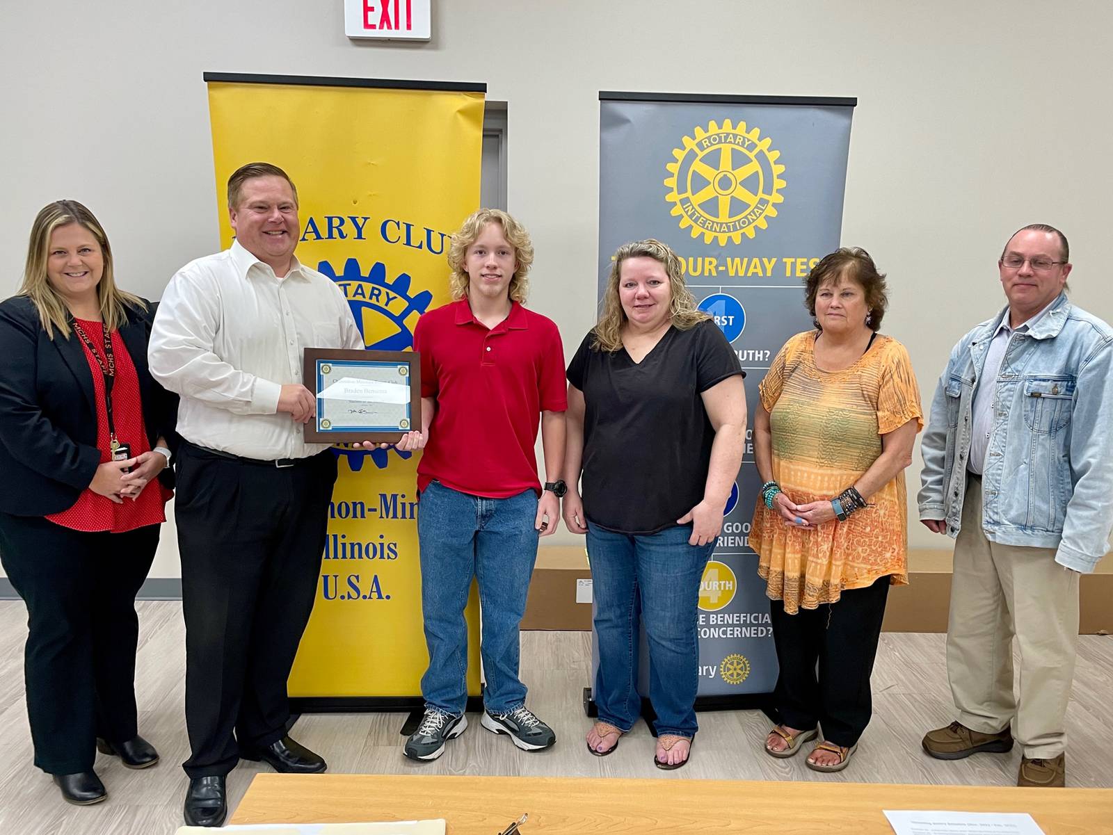 Minooka Community High School senior named Rotary Club “Student of the ...