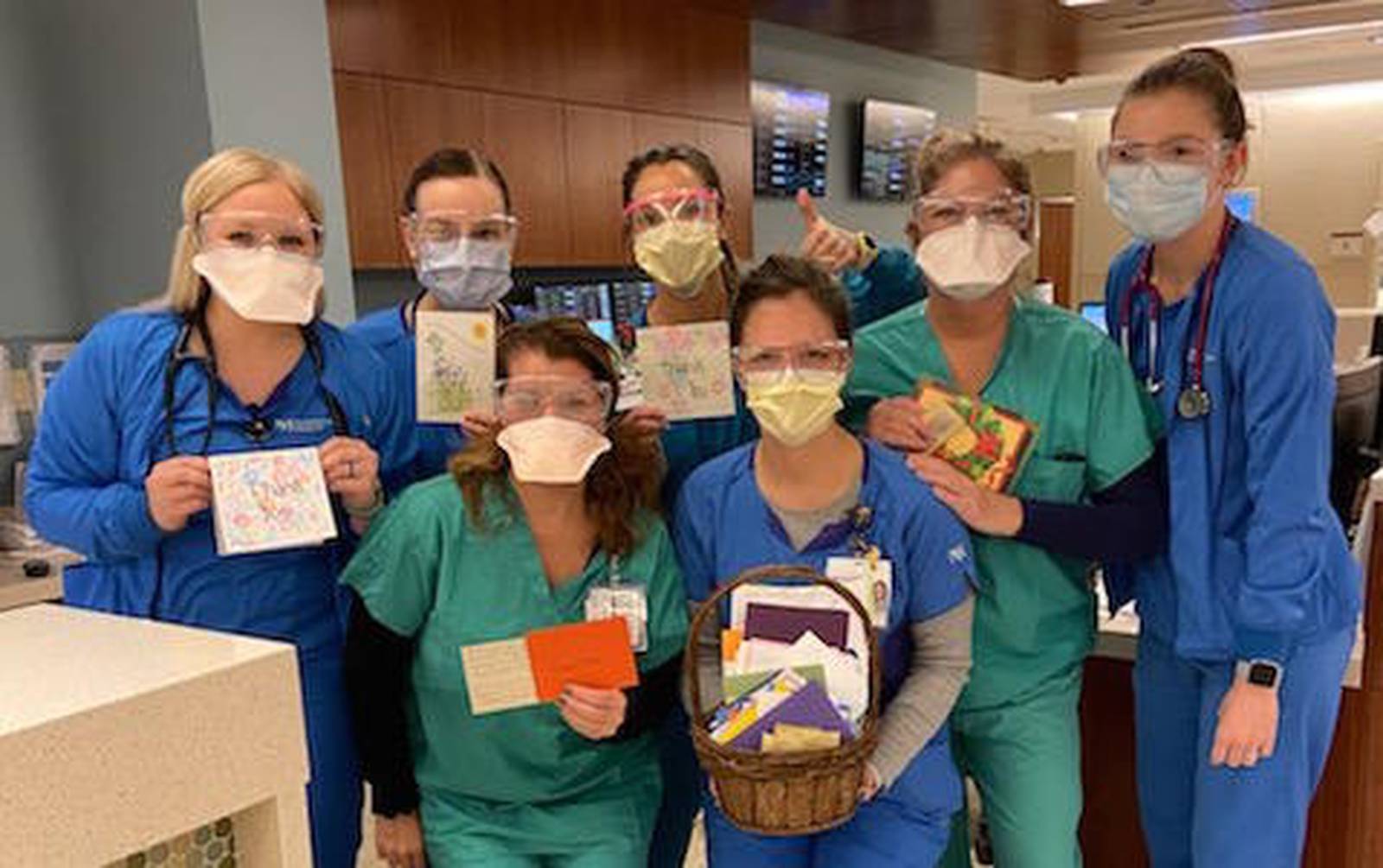 High school students create cards, collect donations for local ...