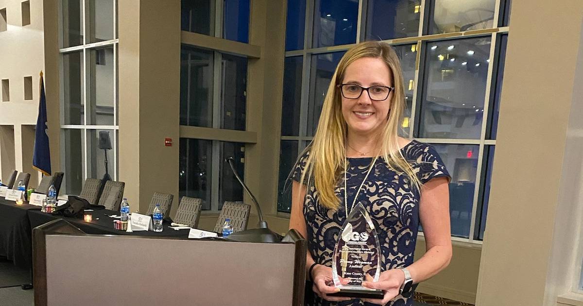 Kane County Auditor Penny Wegman receives international award – Shaw Local