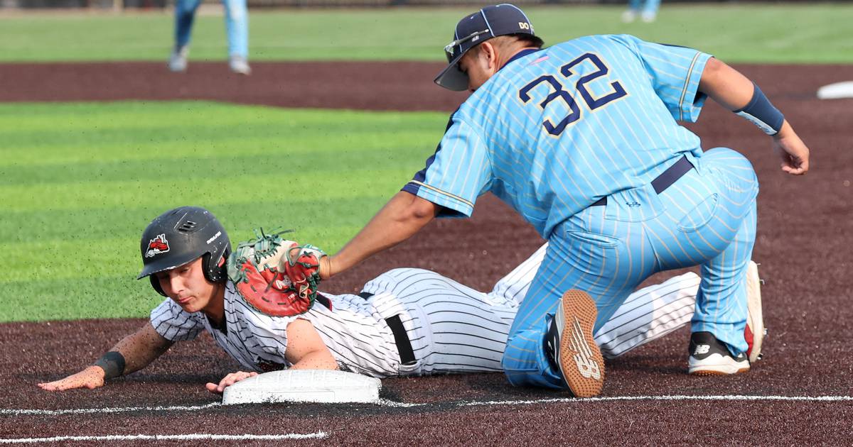 Photos: Marquette, Fulton baseball meet in Class 1A supersectional at ...