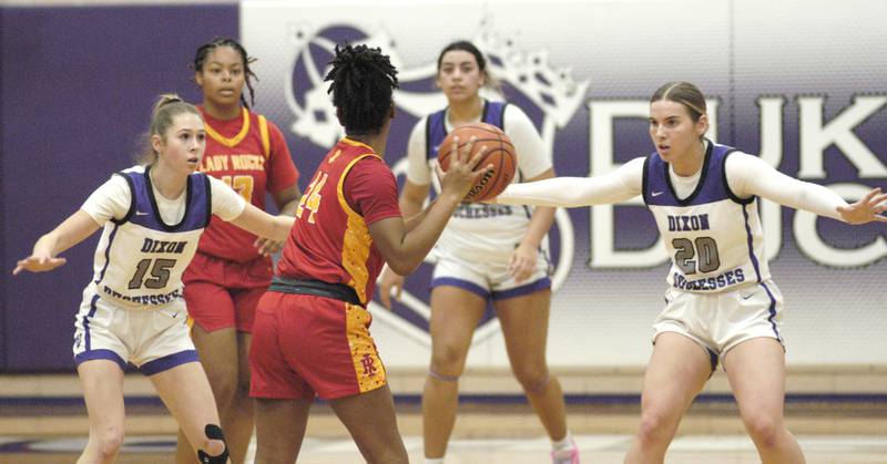 Girls basketball: Dixon heats up late, pulls away from Rock Island ...