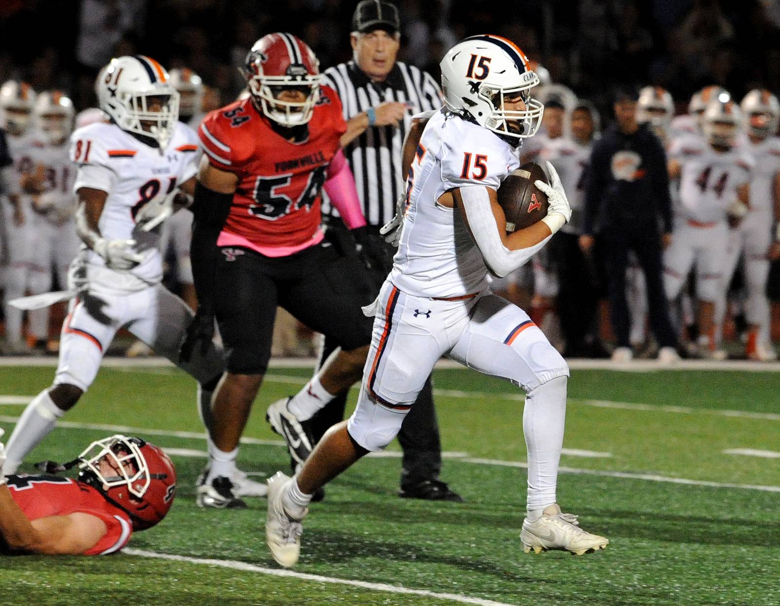 Oswego, sparked by Donovan Williams’ 88-yard pick-six, turns away ...