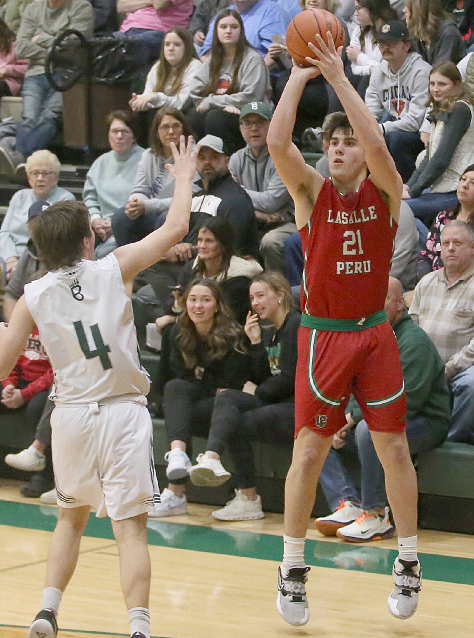 Boys basketball: La Salle-Peru cruises past rival St. Bede in front of packed house in Peru ...