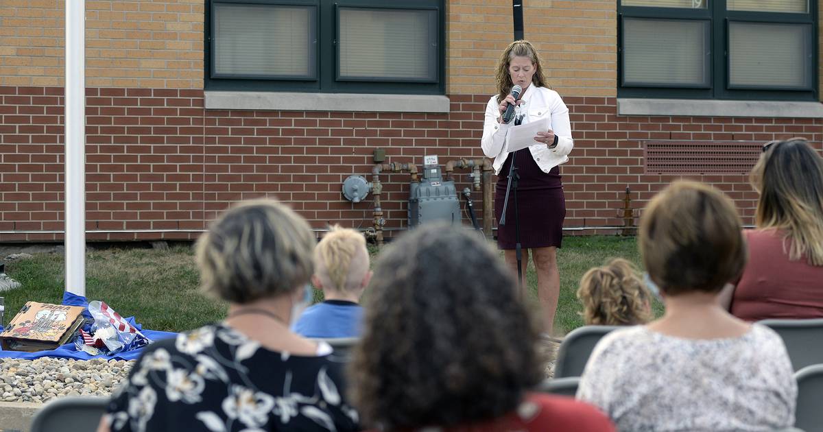 Trina Becker remembered as Harding Elementary dedicates new flagpole ...