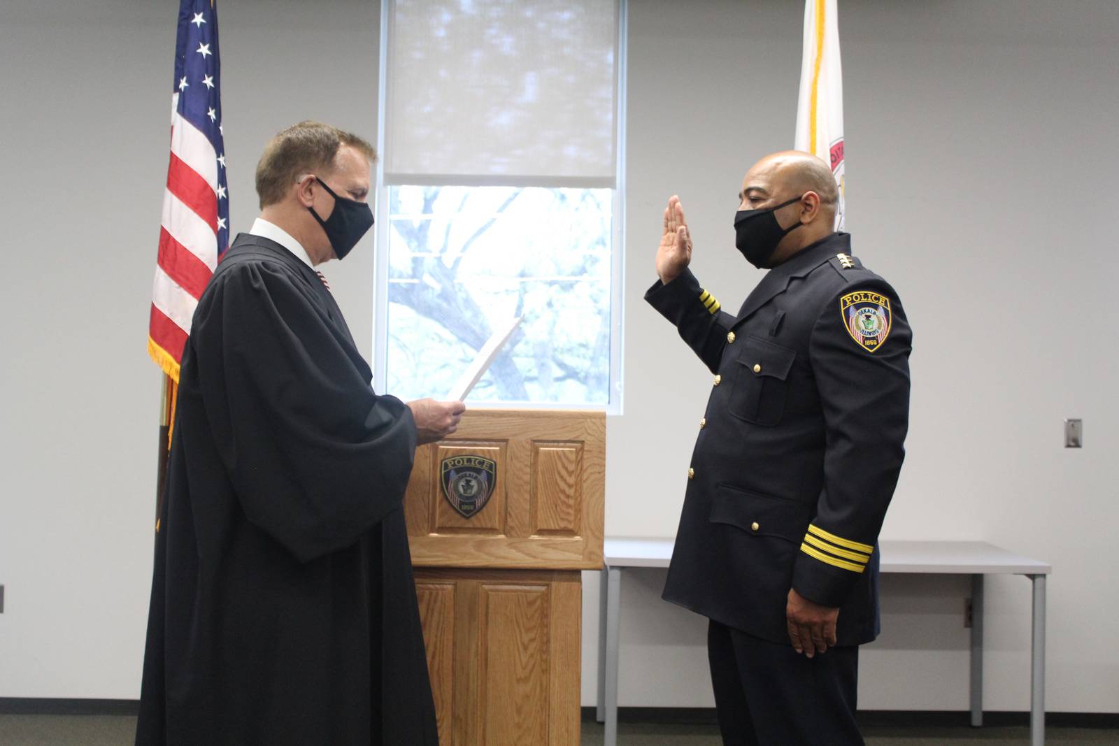 ‘Day 1 of many’: David Byrd sworn in as new DeKalb police chief on ...