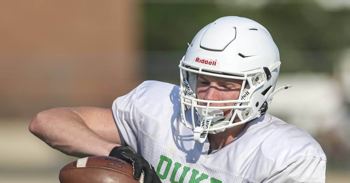 York’s Hunter Stepanich, a Princeton commit for football and volleyball ...