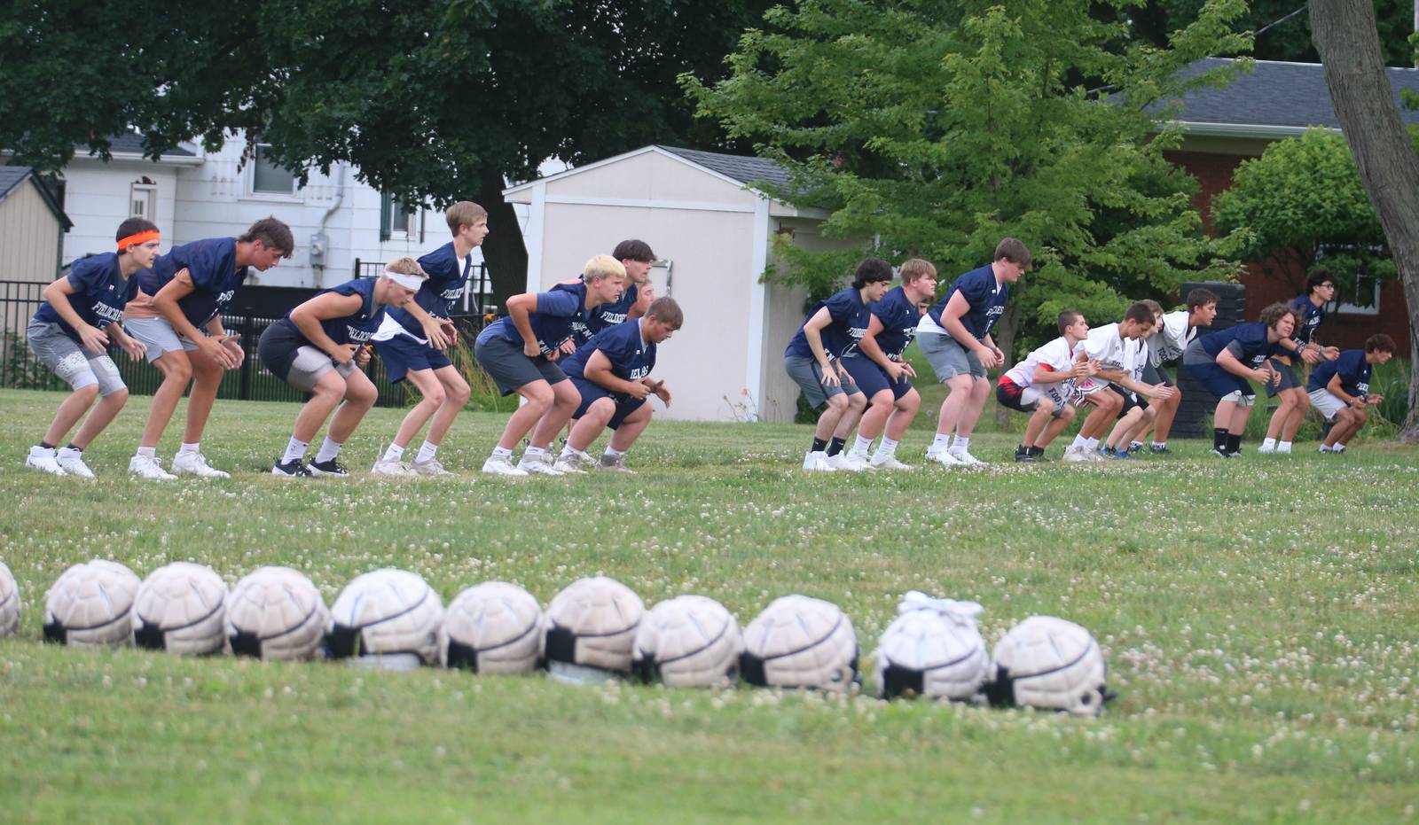 Experience, confidence strong as Fieldcrest holds football camp – Shaw ...