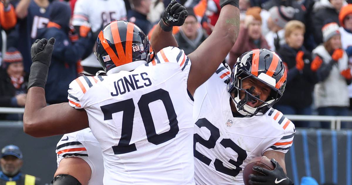 Chicago Bears injury report: Left tackle Braxton Jones sits out ...