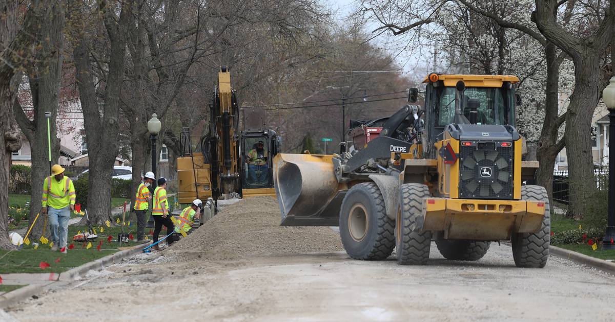 $90 million Joliet water main replacement project shows little impact ...