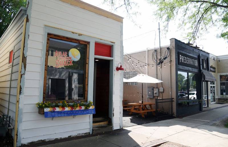 Funky little shack: The home to Atlas Chicken Shack in Geneva ...