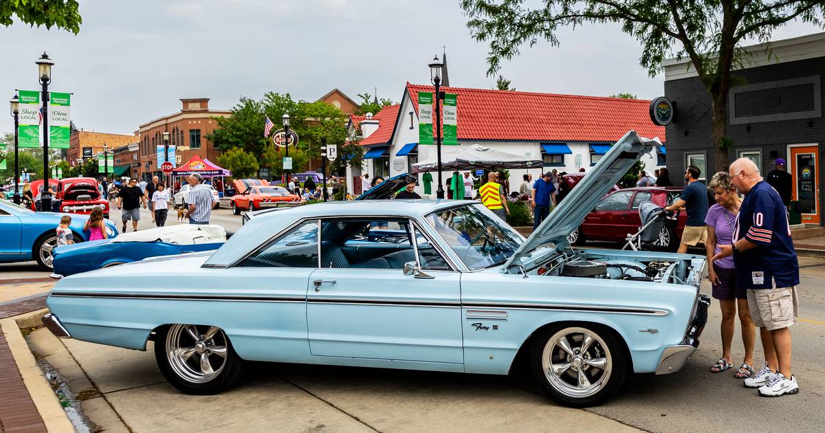 Photos: Summer cruise nights return to downtown Plainfield – Shaw Local
