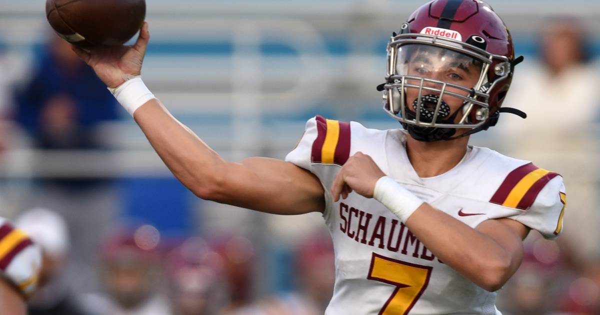 Photos: Maine West vs. Schaumburg in Week 3 of football – Shaw Local