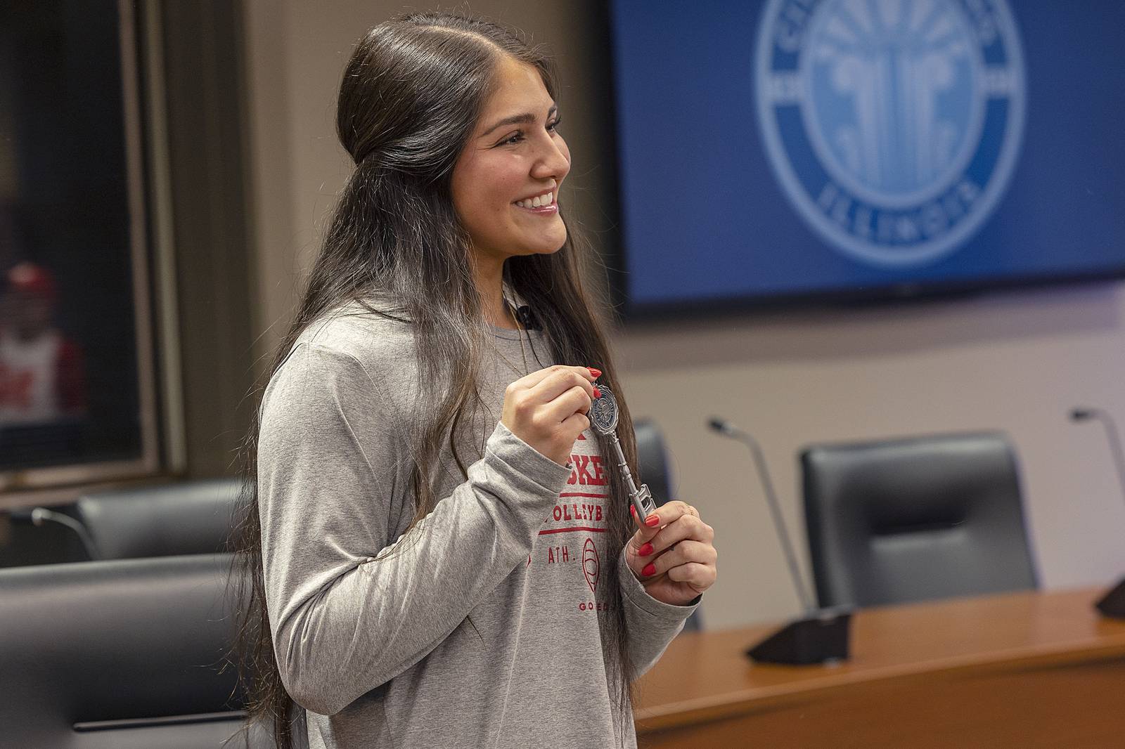 Hometown Hero: Sterling volleyball star Lexi Rodriguez receives key to ...