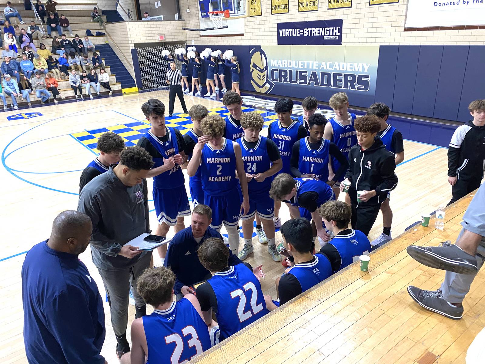 Marmion pulls away from Marquette in fourth behind Joseph Kramer’s 3 ...