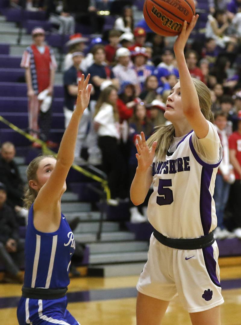 Photos: Burlington Central vs. Hampshire girls basketball – Shaw Local