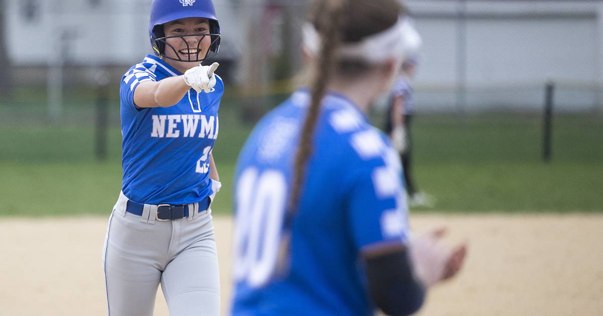 Photos: Newman vs Dixon softball – Shaw Local