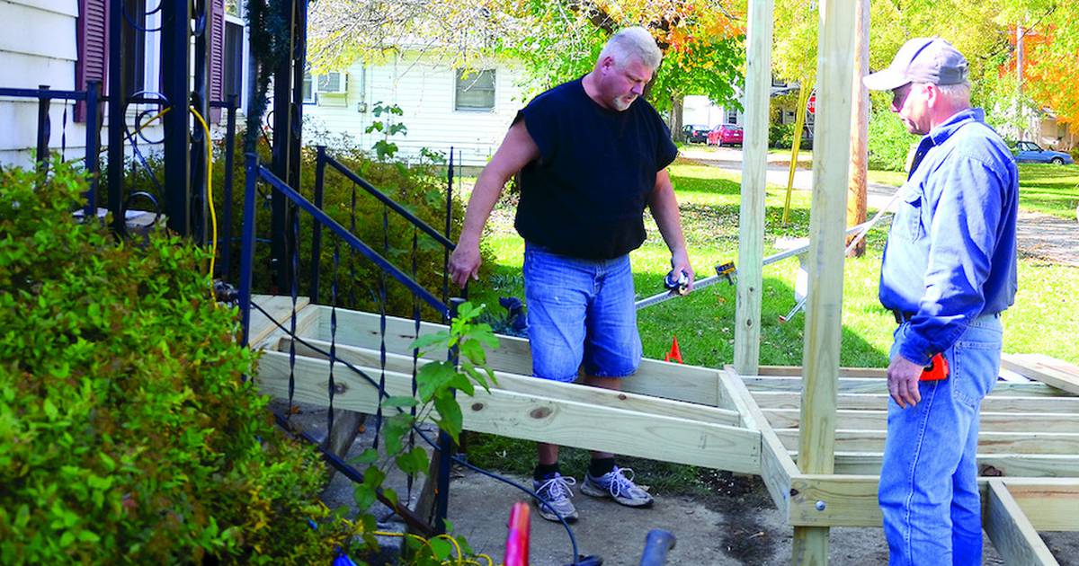 Firefighters build new ramp built for homeowner – Shaw Local