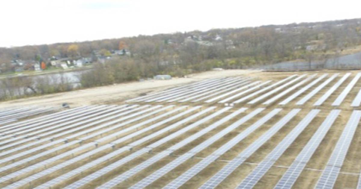 Sun powered: Fox Metro Water Reclamation District’s solar farm fully ...