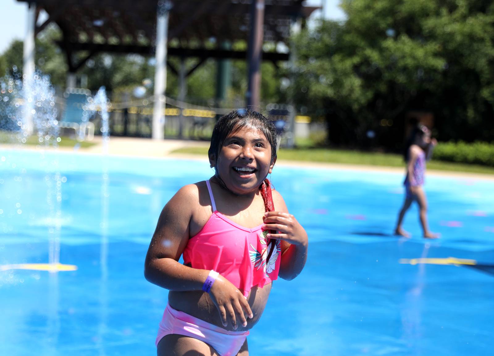 Photos: Keeping cool at the Ty Warner Park splash pad in Westmont ...