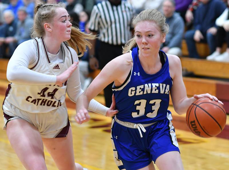 Photos: Geneva vs. Montini girls basketball at Coach Kipp Hoopsfest ...