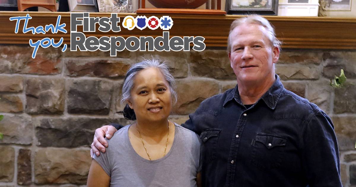 Married to each other and law enforcement: Cop couple has mutual aid ...