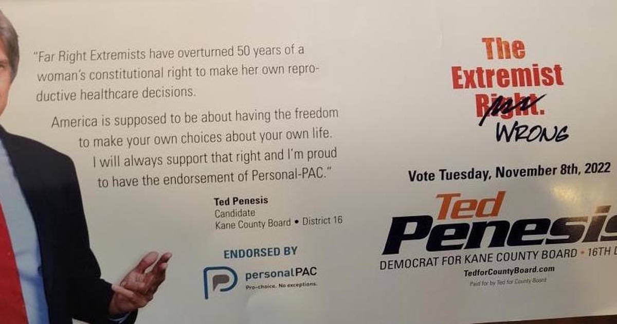 Kane Democrat touts pro-choice endorsement in County Board race – Shaw ...