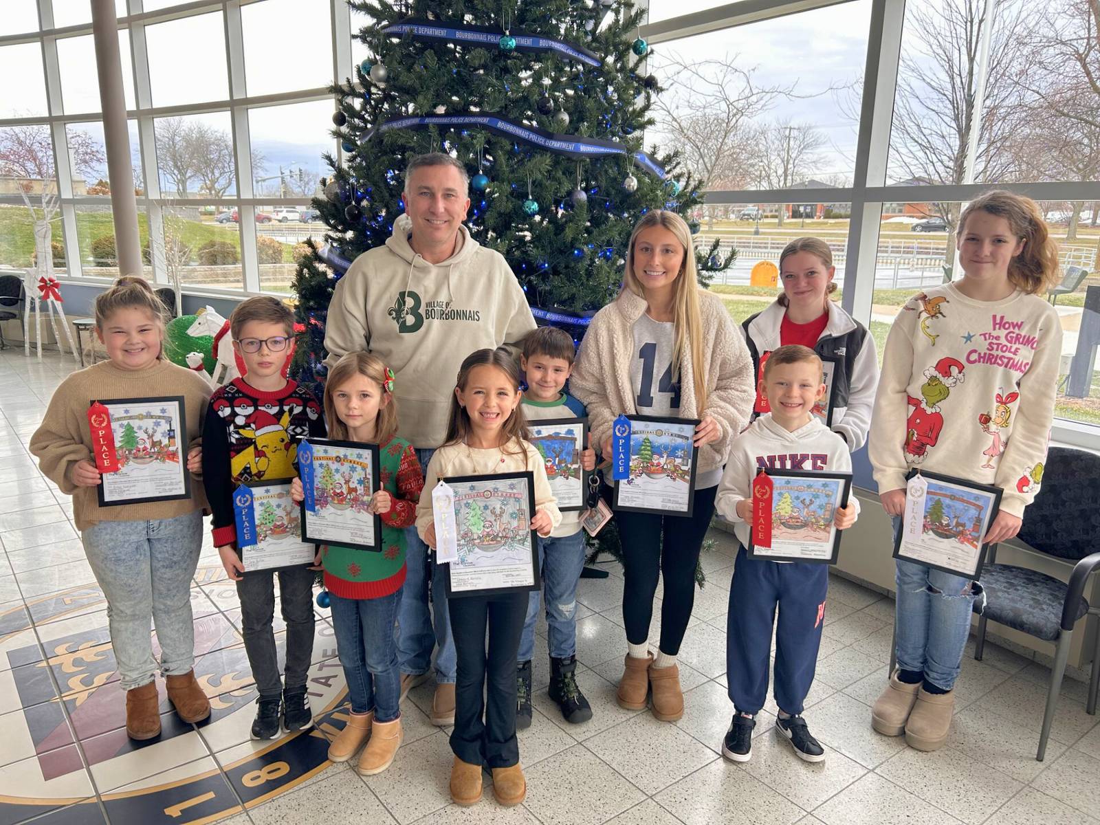 Bourbonnais announces winners of 6th annual Very Merry Coloring Contest ...