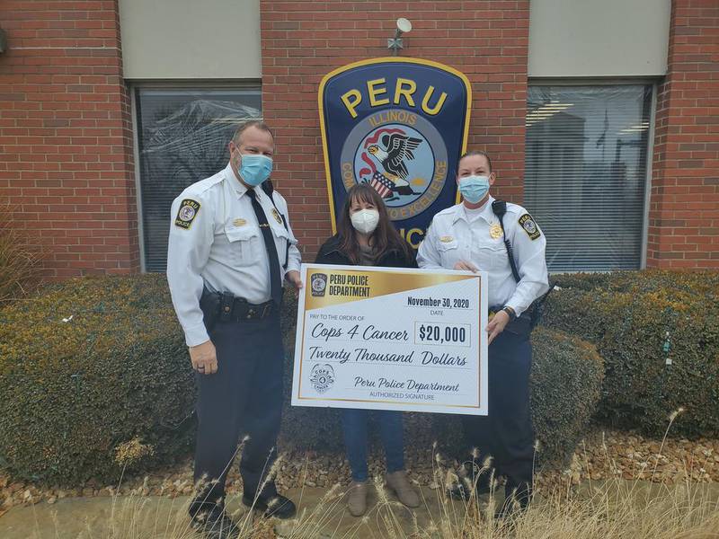 Peru Police Department donates $20,000 to Cops 4 Cancer through 'No ...