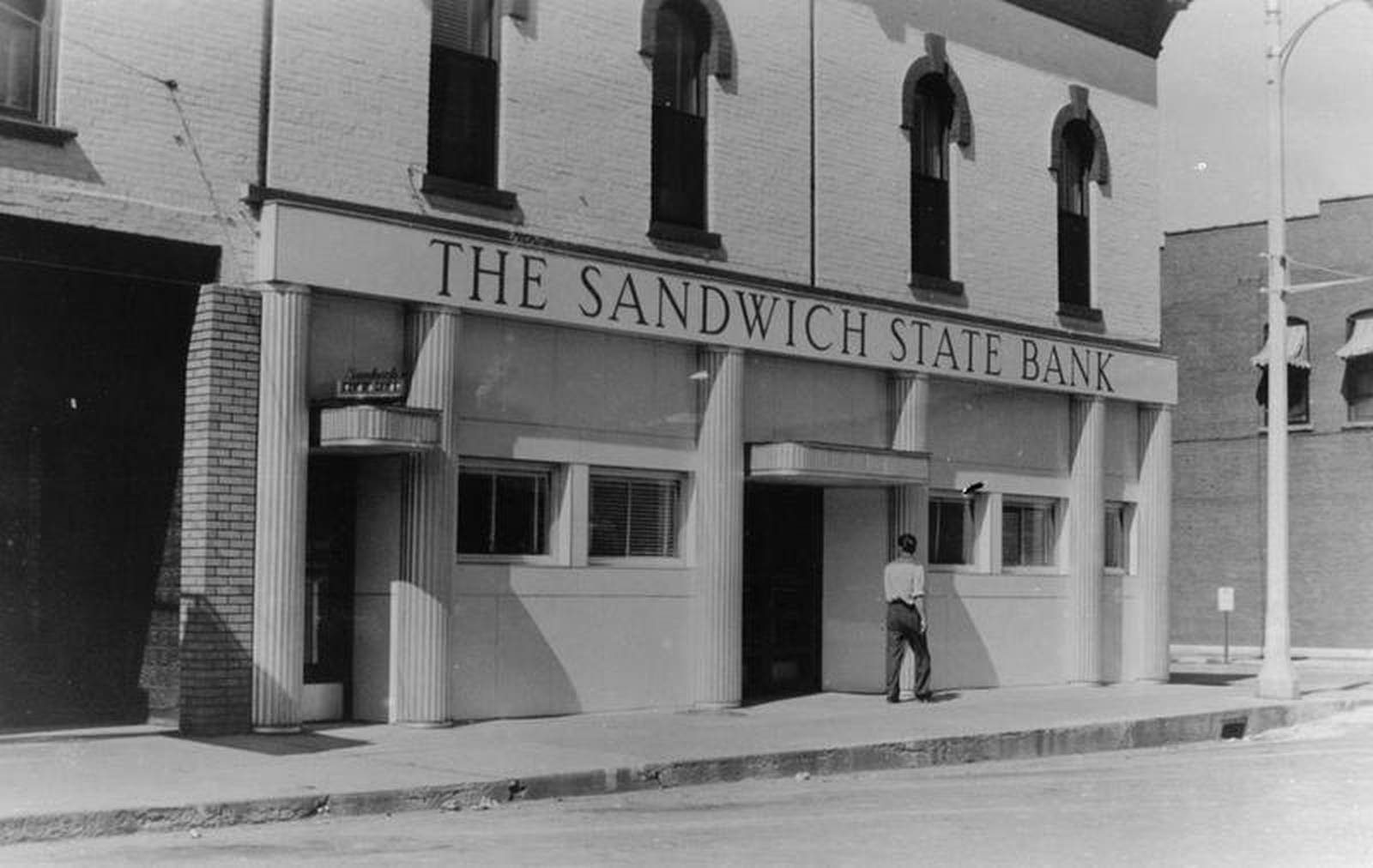 The Sandwich State Bank – Shaw Local