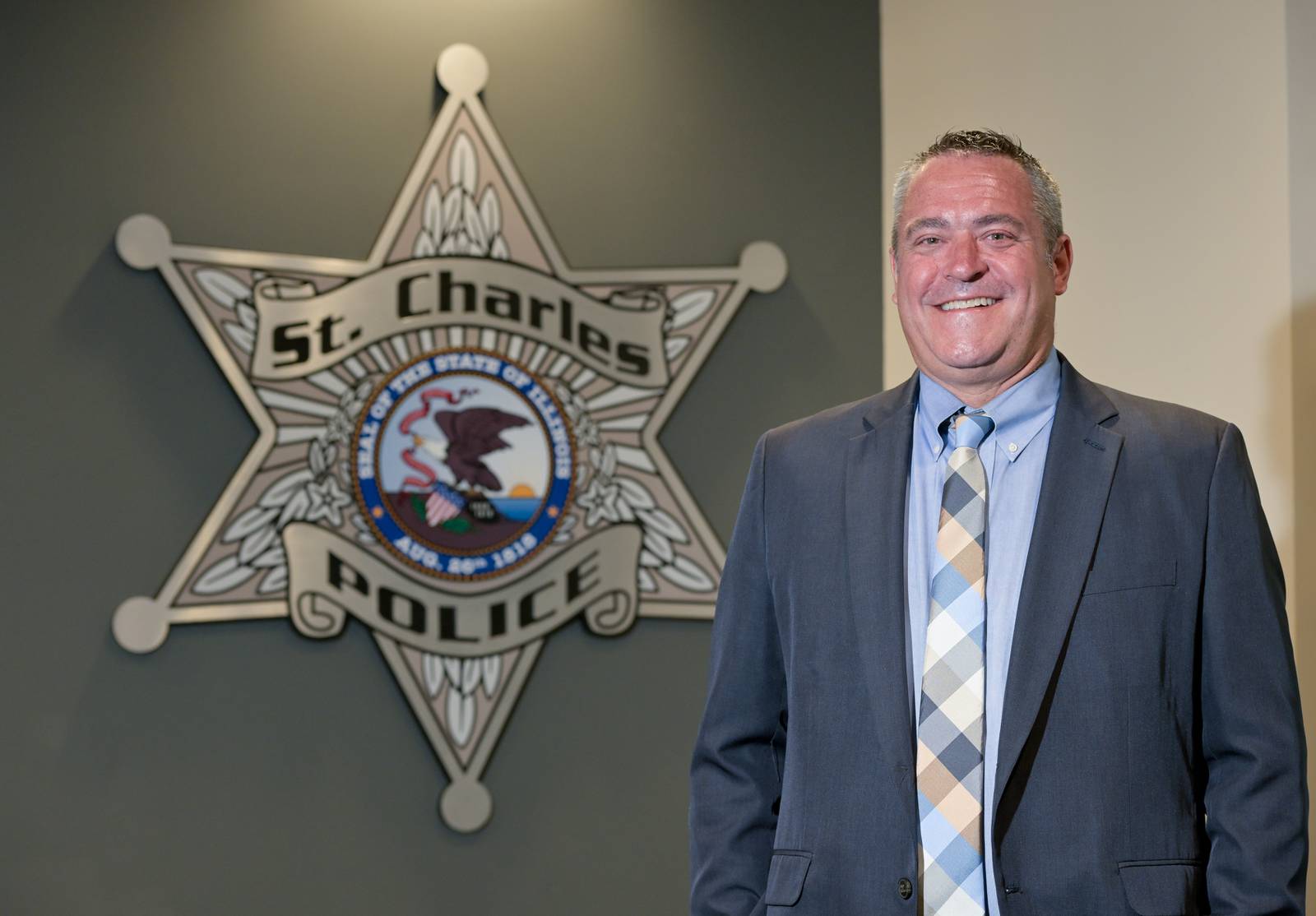 ‘Can’t wait to get to work’: New St. Charles police chief formally ...