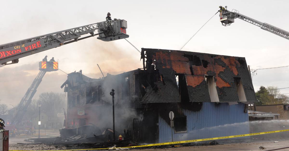 Photos: Downtown building in Mount Morris destroyed by fire – Shaw Local