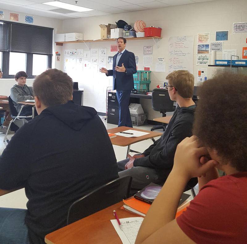 New Lenox mayor teaches writing at L-W West – Shaw Local