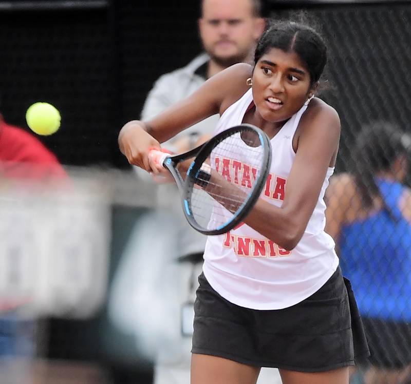 Photos: DuKane Conference girls tennis at Wheaton Warrenville South ...