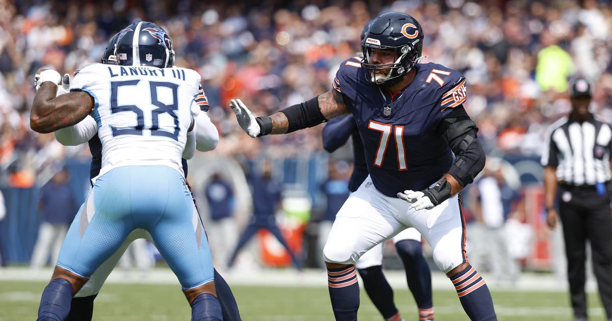 Chicago Bears rule out offensive lineman Ryan Bates, safety Elijah ...