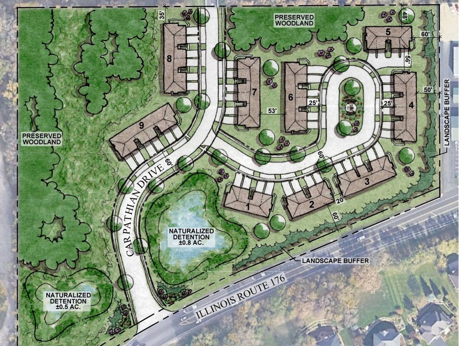 47-unit townhome development proposed at Crystal Lake’s Woodlore ...