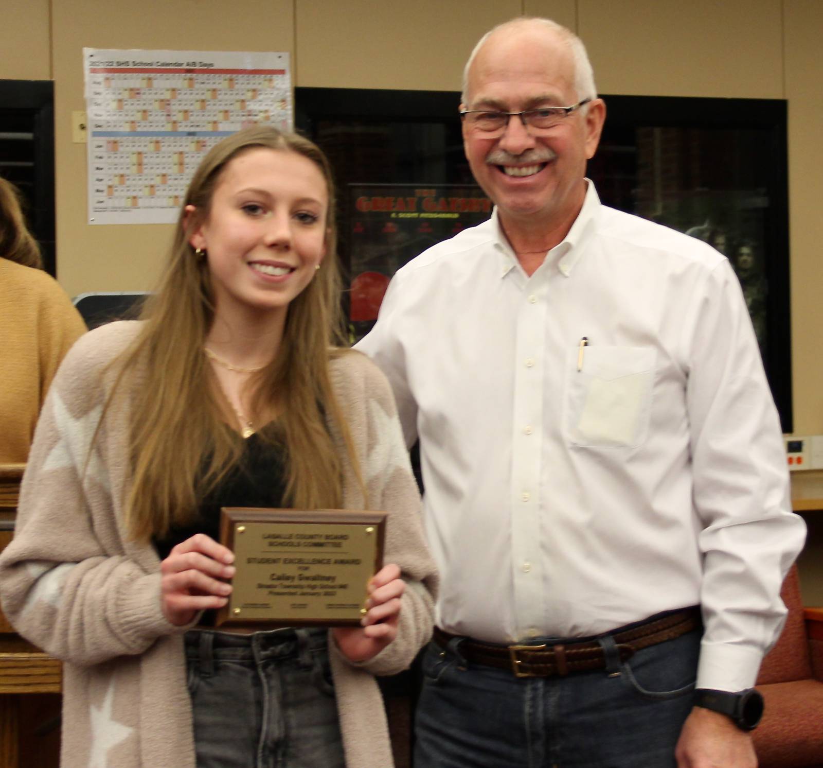 Streator High senior honored with La Salle County student excellence ...