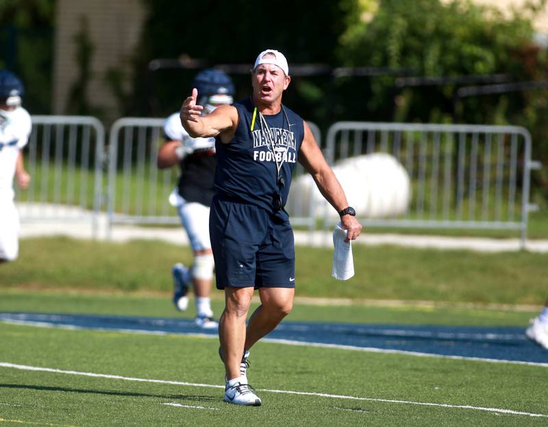 Photos: Class 5A defending champions Nazareth are back on the field for ...