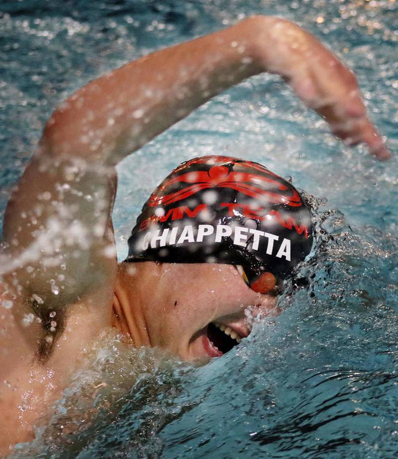 High school boys swimming: Jacobs co-op embraces challenge to repeat as ...