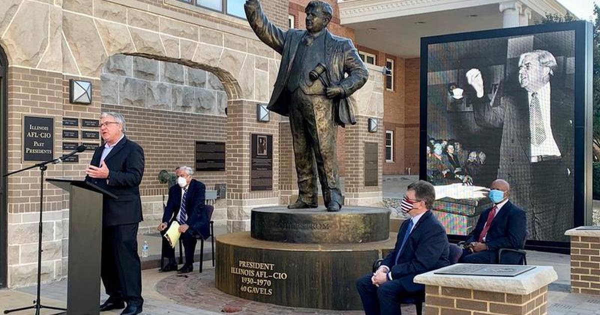 Statue of Reuben Soderstrom dedicated in Springfield – Shaw Local